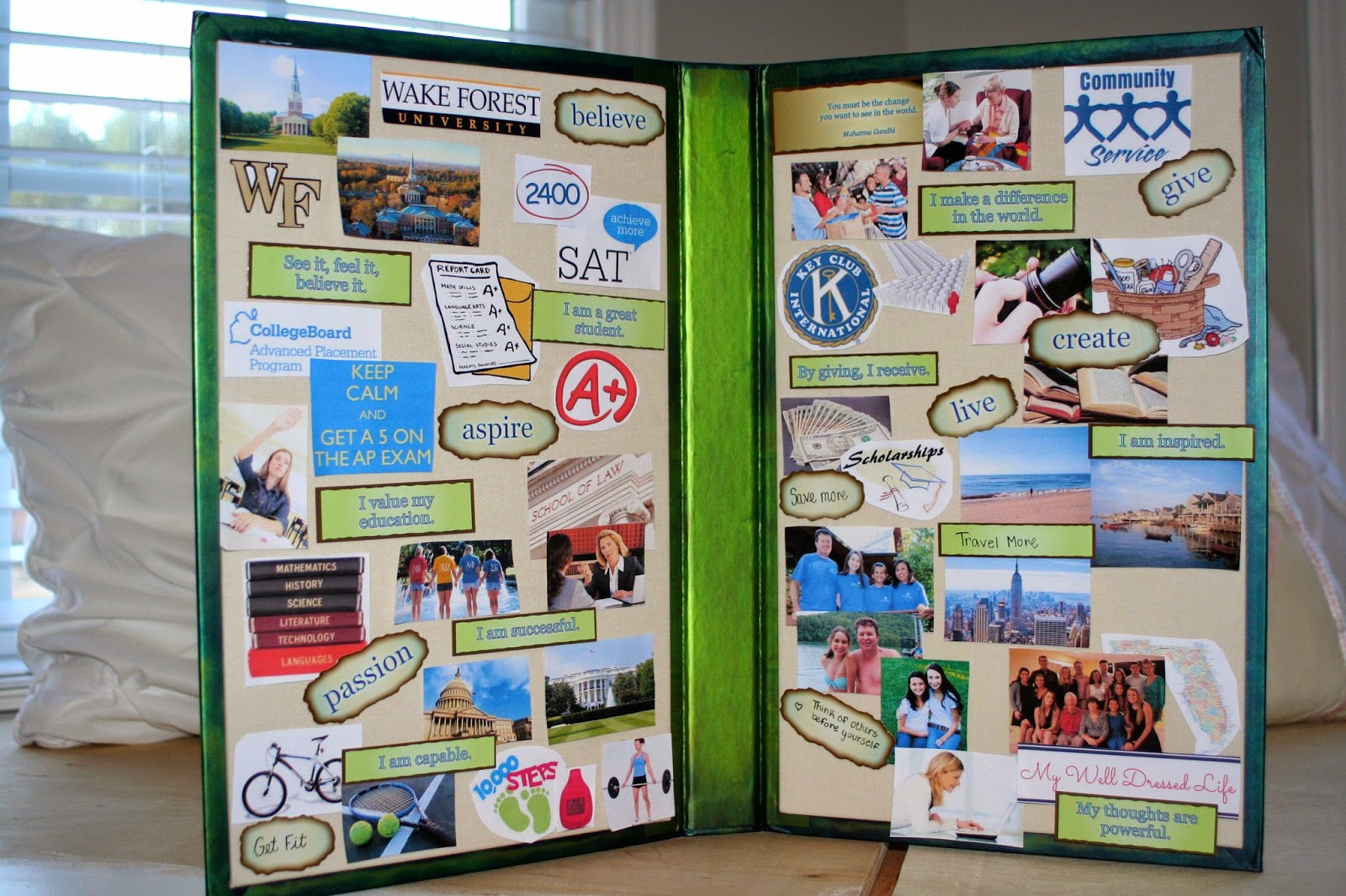 Hoe maak je een Wishboard-Moodboard-Visionboard - Anika Theunisz bekend ...
